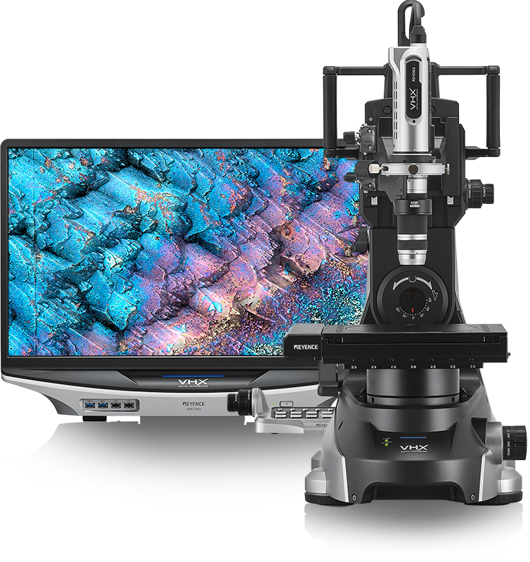 렌즈 / 스탠드 / 카메라 [신개발] 고해상도 4K 디지털 마이크로스코프 VHX-7000 시리즈 | KOREA KEYENCE